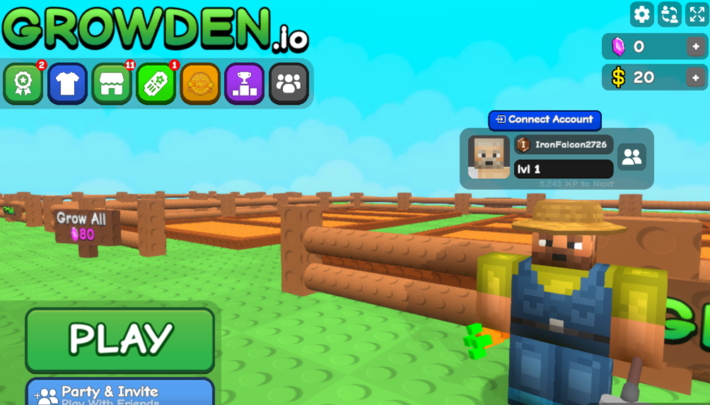 Grow A Garden - Play Online